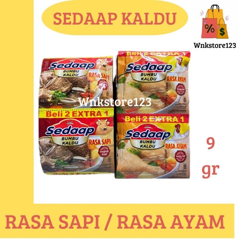 Jual Sedaap kaldu instan penyedap rasa sapi dan ayam sedap | Shopee ...
