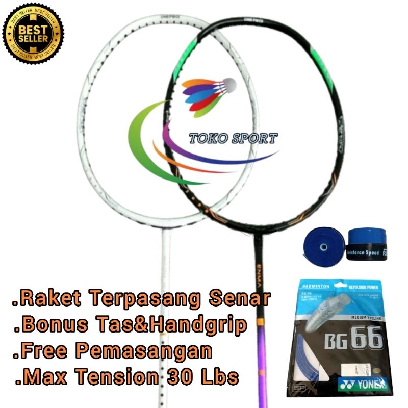 Jual RAKET BADMINTON ONE PIECE ZORO 30 LBS | Shopee Indonesia