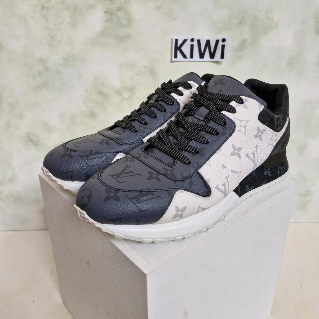 Jual LV Sneaker Sepatu Wanita Run Away Leather (Super Mirror) Pria Tri ...