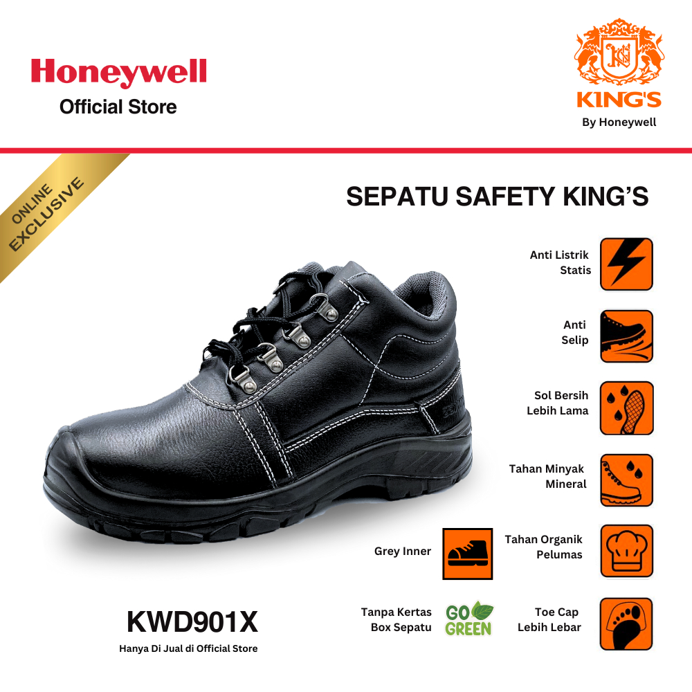 Jual Sepatu Safety Kings Safety Shoes Original KWD901X | Shopee Indonesia