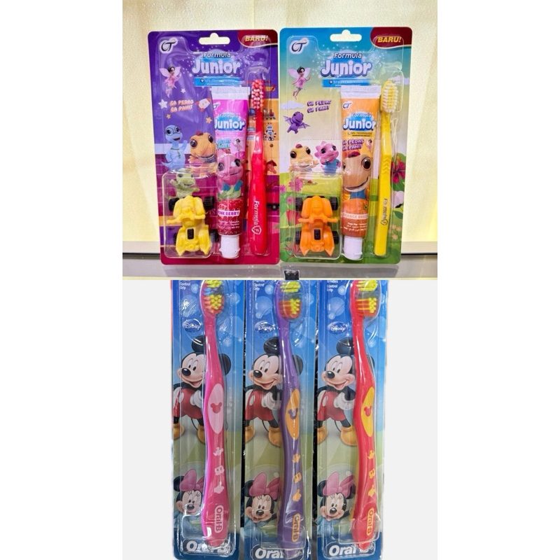 Jual Formula Pasta Gigi / odol Junior 45gr + Sikat Gigi Anak-anak ...