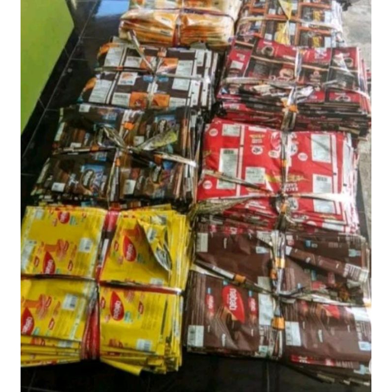 Jual PLASTIK DAUR ULANG BUAT KERAJINAN(1 LEMBAR) | Shopee Indonesia