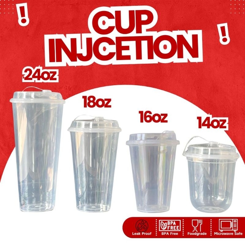 Jual Thinwall Cup Injection Oval 380ml 12oz & 500ml 16oz / 700ml 24oz ...