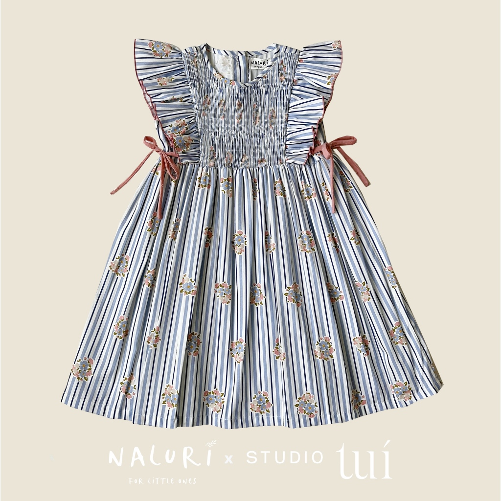 Jual NALURI x STUDIO TUI - BRIANNA Dress - Dress Anak Perempuan ...