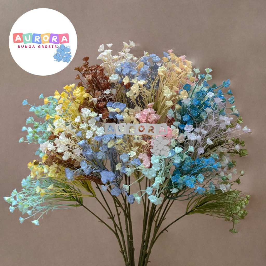 Jual Artificial Gypsophila Premium Bunga Baby Breath Bunga Palsu ...
