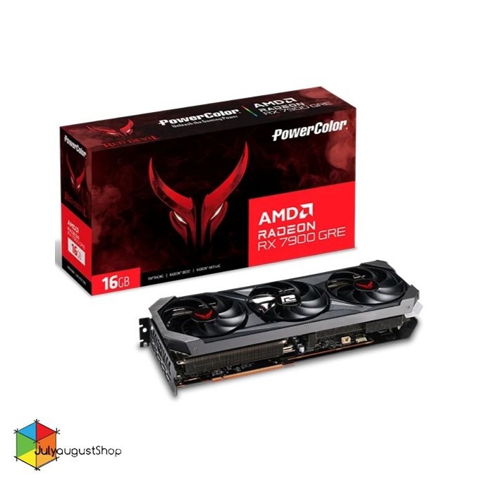 Jual PowerColor Red Devil AMD Radeon RX 7900 GRE 16GB GDDR6 | Shopee ...