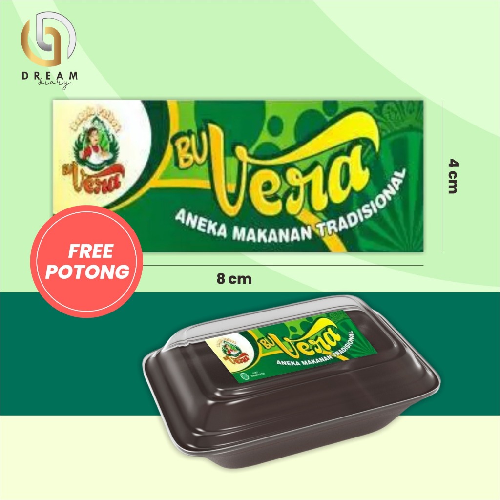 Jual STIKER LABEL MAKANAN PRODUK - STICKER KEMASAN CUSTOM MURAH CUTING ...