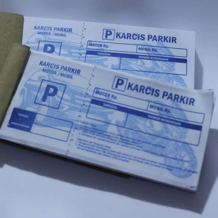 Jual Karcis parkir murah terjangkau universal satuan | Shopee Indonesia