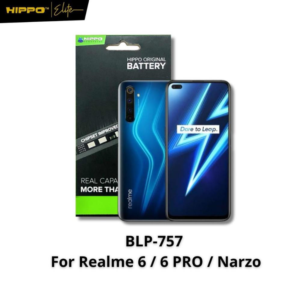 Jual Hippo Baterai REALME 6 / 6 PRO / NARZO BLP-757 4000mAh | BLP757 ...