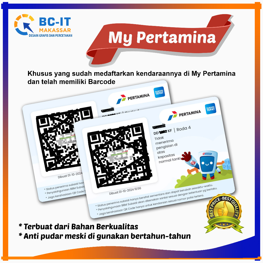 Jual Kartu MY PERTAMINA Bahan PVC | Shopee Indonesia