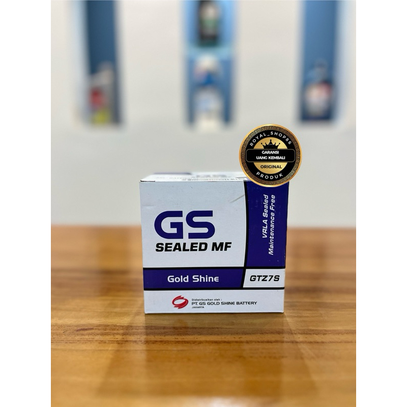 Jual Aki GS GOLD SHINE ( GTZ7S )Aki Kering GTZ7S GS Gold Shine Original ...