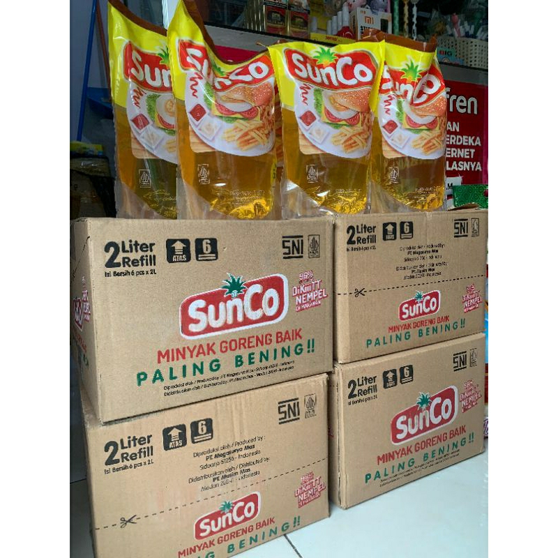 Jual Minyak Sunco 2L - (6 pcs) | Shopee Indonesia