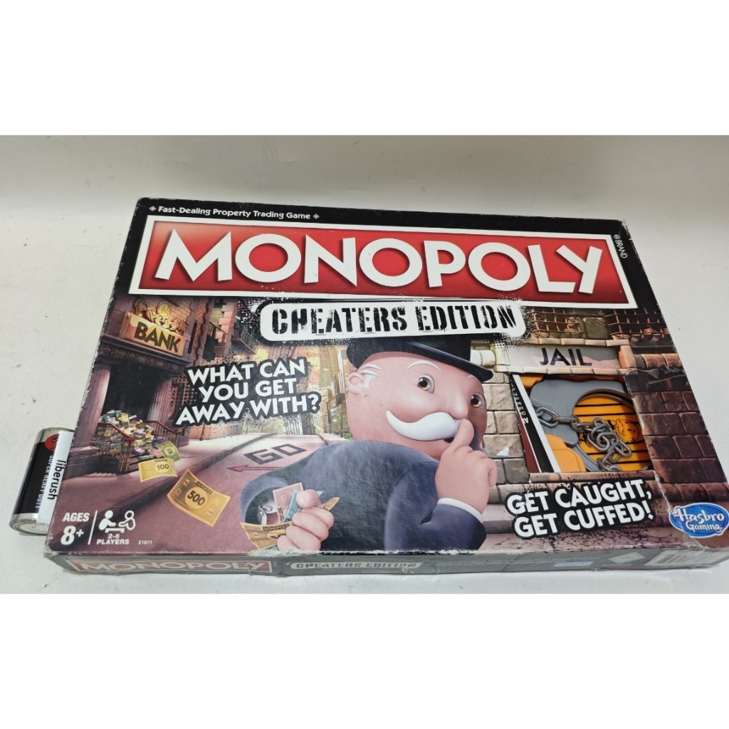 Jual monopoly cheaters edition board game family strategy game | Shopee ...