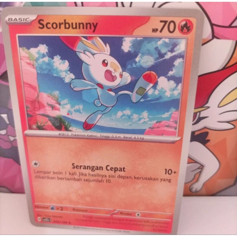 Jual Scorbunny 024/166 C - Pokemon TCG Indonesia | Shopee Indonesia