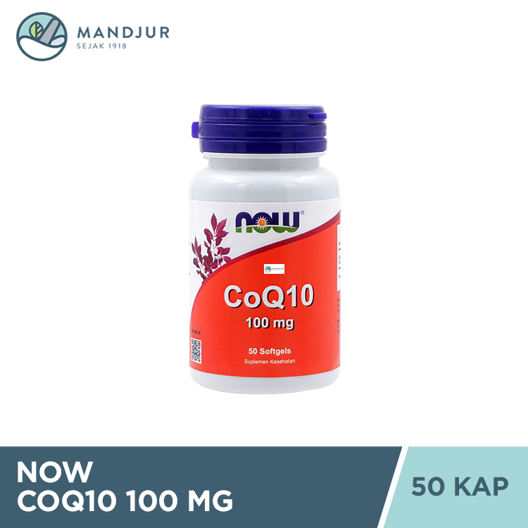 Jual NOW COQ10 100 Mg 50 Softgels - Suplemen Kesehatan Tubuh | Shopee Indonesia