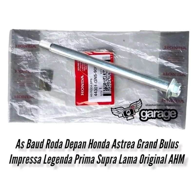 Jual As Baut Roda Depan Honda Astrea Grand Bulus Legenda Impressa Prima ...