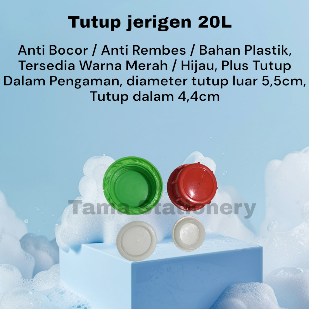 Jual TUTUP JERIGEN / JIRIGEN / JURIGEN 20Liter 20 Liter 20L Plastik ...