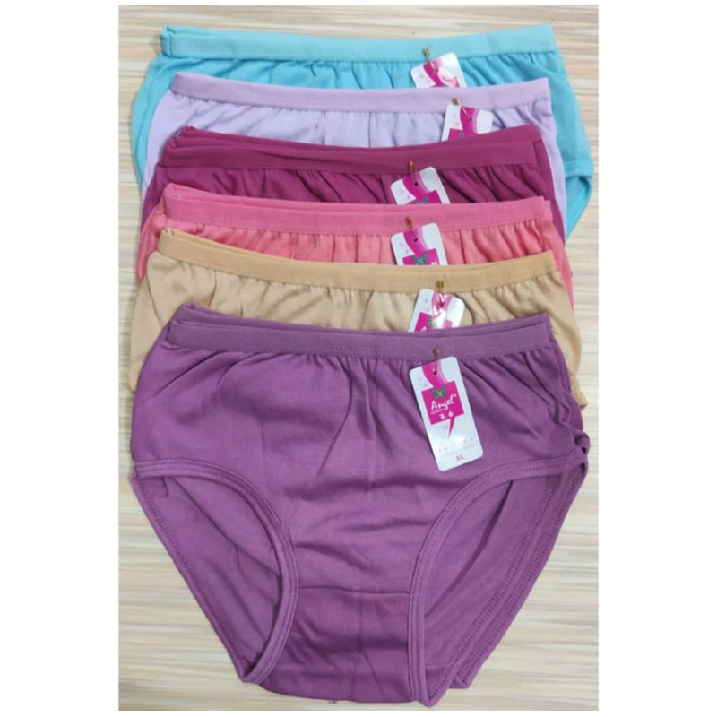 Jual 6 pcs - 12 pcs Celana dalam wanita merek Angel/Talent/Oxana nyaman dan adem | Shopee Indonesia