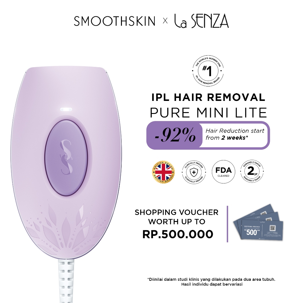 Jual Smoothskin IPL Hair Removal Pure Mini Lite / Alat Penghilang Bulu ...