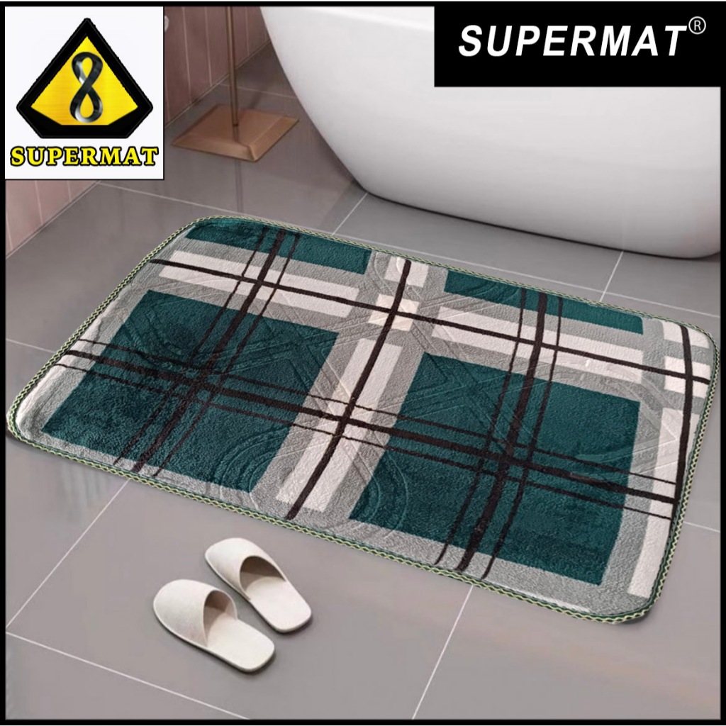 Jual SUPERMAT - Keset Busa malaysia Emboss Anti Slip Tebal 15 mm [Uk 40 ...