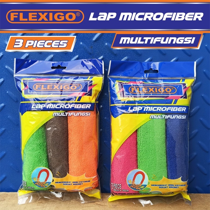 Jual Flexigo Kain Lap Microfiber Mobil Dapur Packing Sterile Super ...