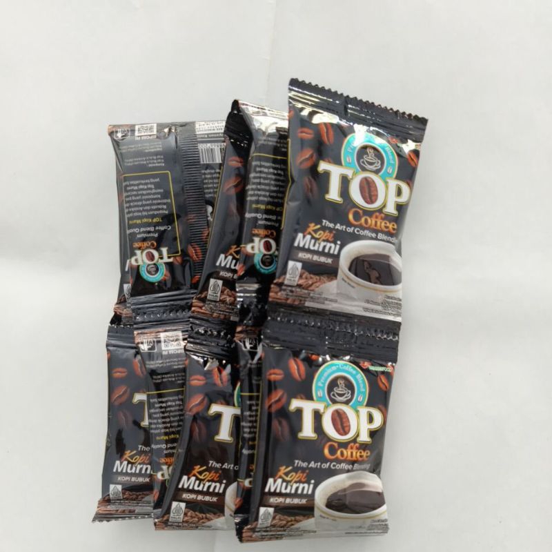 Jual KOPI TOP MURNI 10x7GR SACHET | Shopee Indonesia