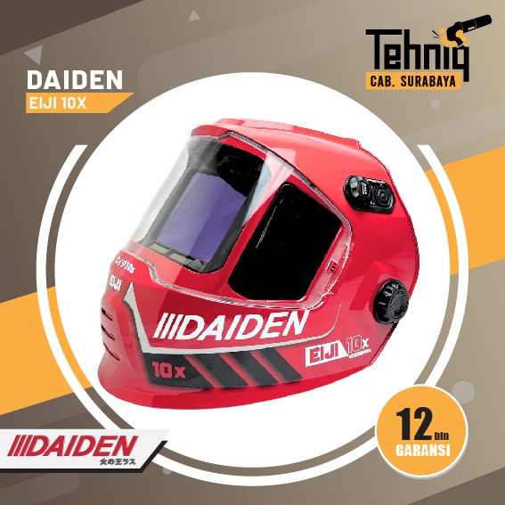 Jual Helm Las / Kedok Las Helem DAIDEN EIJI 10X Welding Helmet | Shopee ...