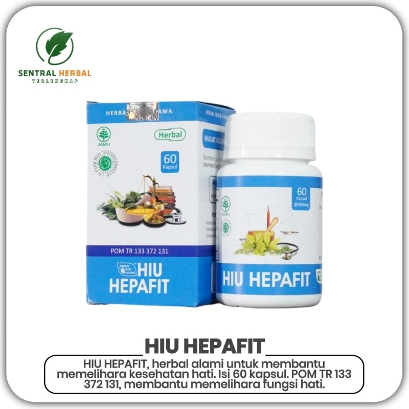 Jual Hiu Hepafit Herbal Indo Utama Untuk Hepatitis isi 60 Kapsul | Shopee Indonesia