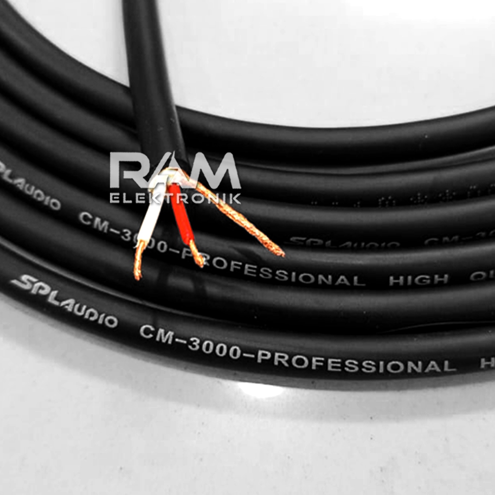 Jual Kabel Microphone Mic SPL AUDIO CM 3000 | CM3000 Stereo Isi 3 ...