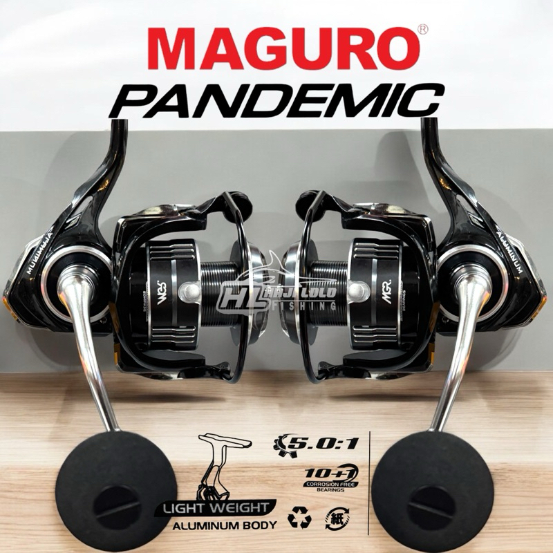 Jual Reel Spinning Maguro Pandemic SW | Shopee Indonesia
