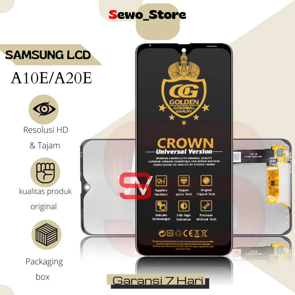 Jual LCD TOUCHSCREEN SAMSUNG A10E / A102 / A20E / A202 ORIGINAL FULLSET ...