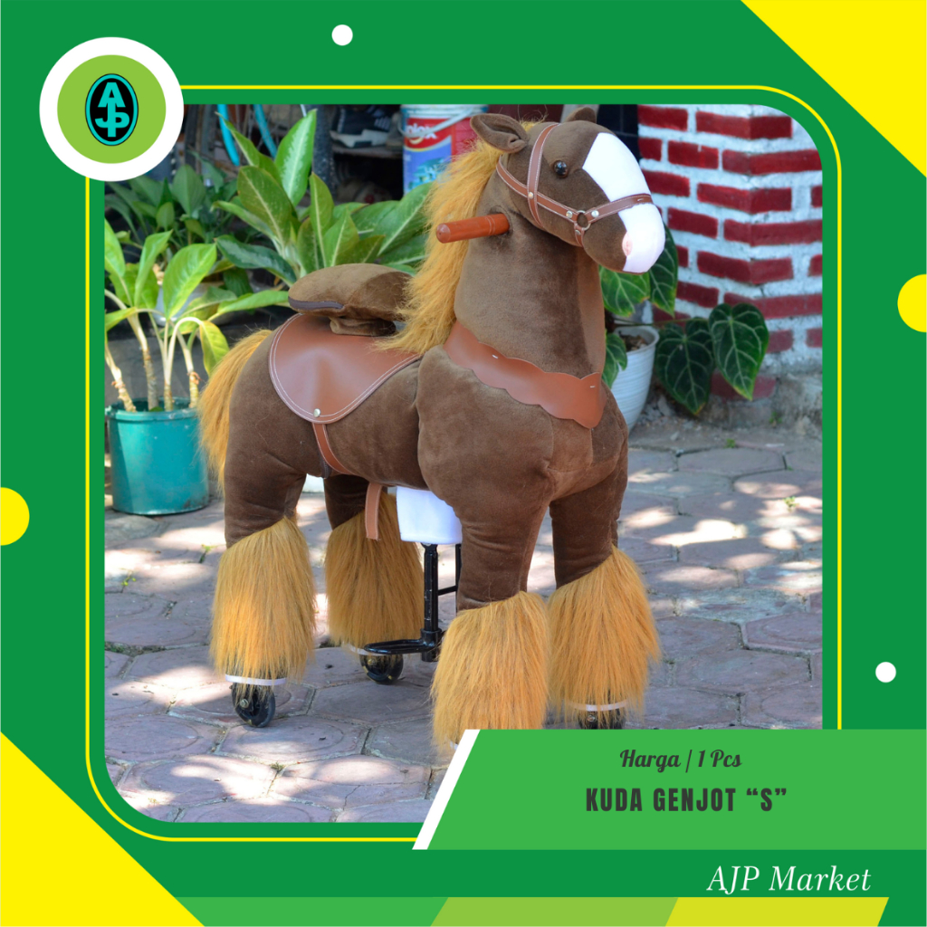 Jual Kuda Genjot Kuda kudaan ukuran S pony cycle jaran goyang jungkat ...