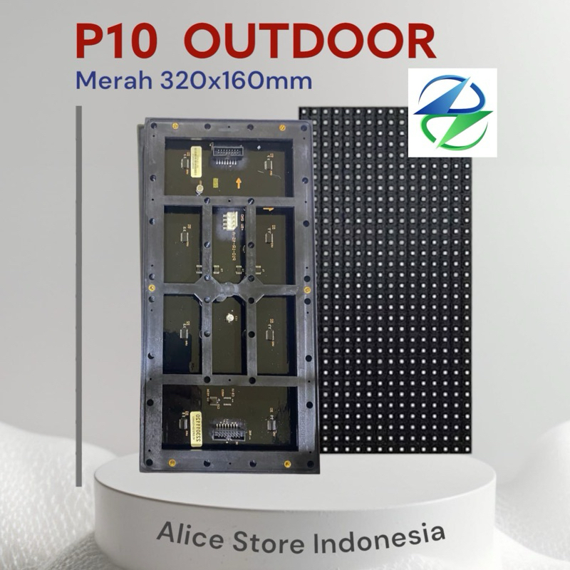 Jual Panel Module model Led P10 Merah Outdoor 320mm x 160mm | Shopee ...