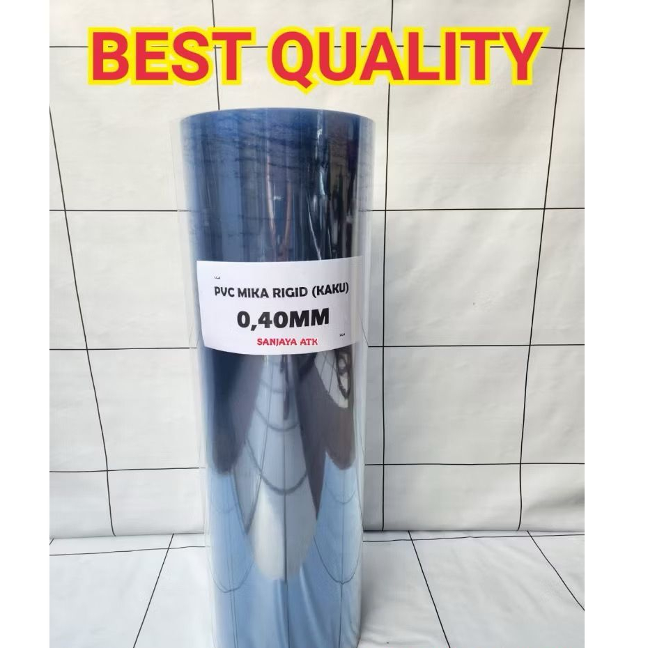 Jual Mika kaku Meteran PVC Mika rigid 0.40 mm x 70cm kotak hantaran souvenir | Shopee Indonesia