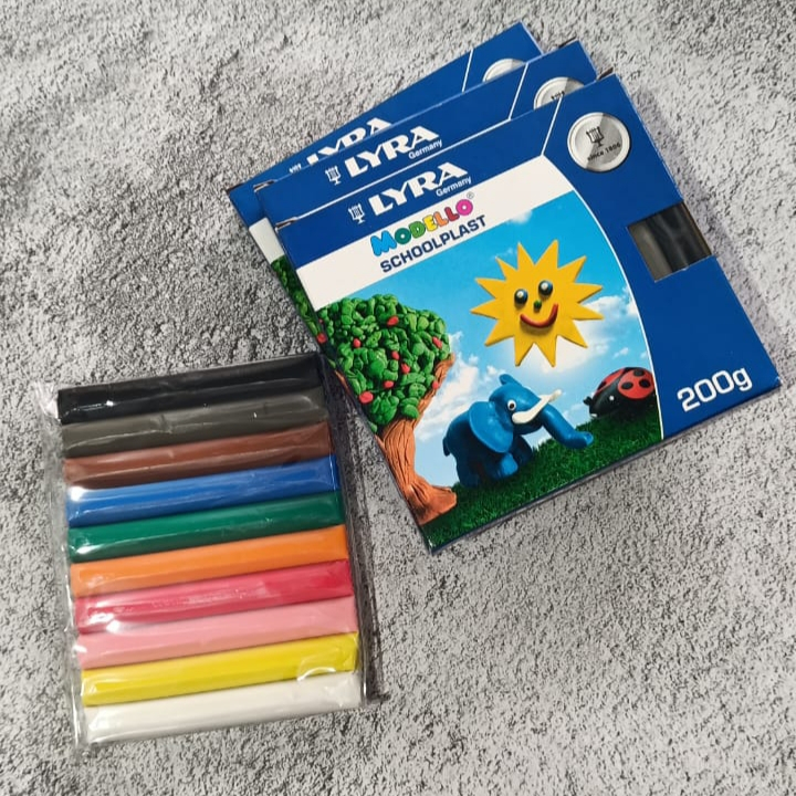 Jual CLAY WARNA WARNI LYRA 10 WARNA | Shopee Indonesia