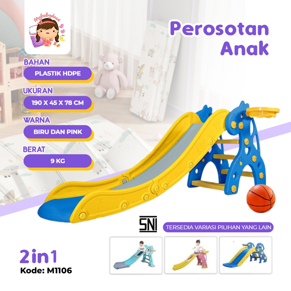 Jual SNI Perosotan Anak SPEEDS FREE RING BASKET DAN BOLA Mainan ...