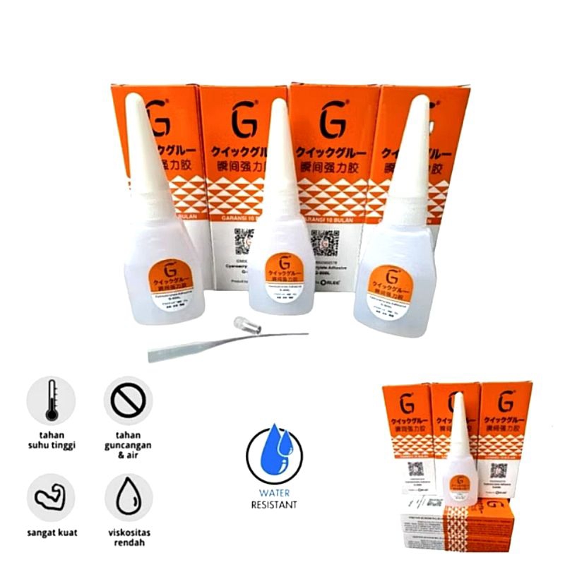 Jual Lem G Korea Original 100% / Lem Korea / Lem Setan Ori Cair / Super Glue Barcode | Shopee ...