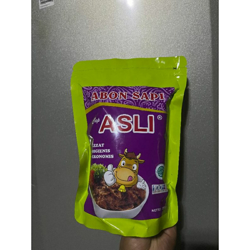 Jual Abon Sapi Cap Asli Premium / Kemasan 250gr Renyah dan Gurih ...