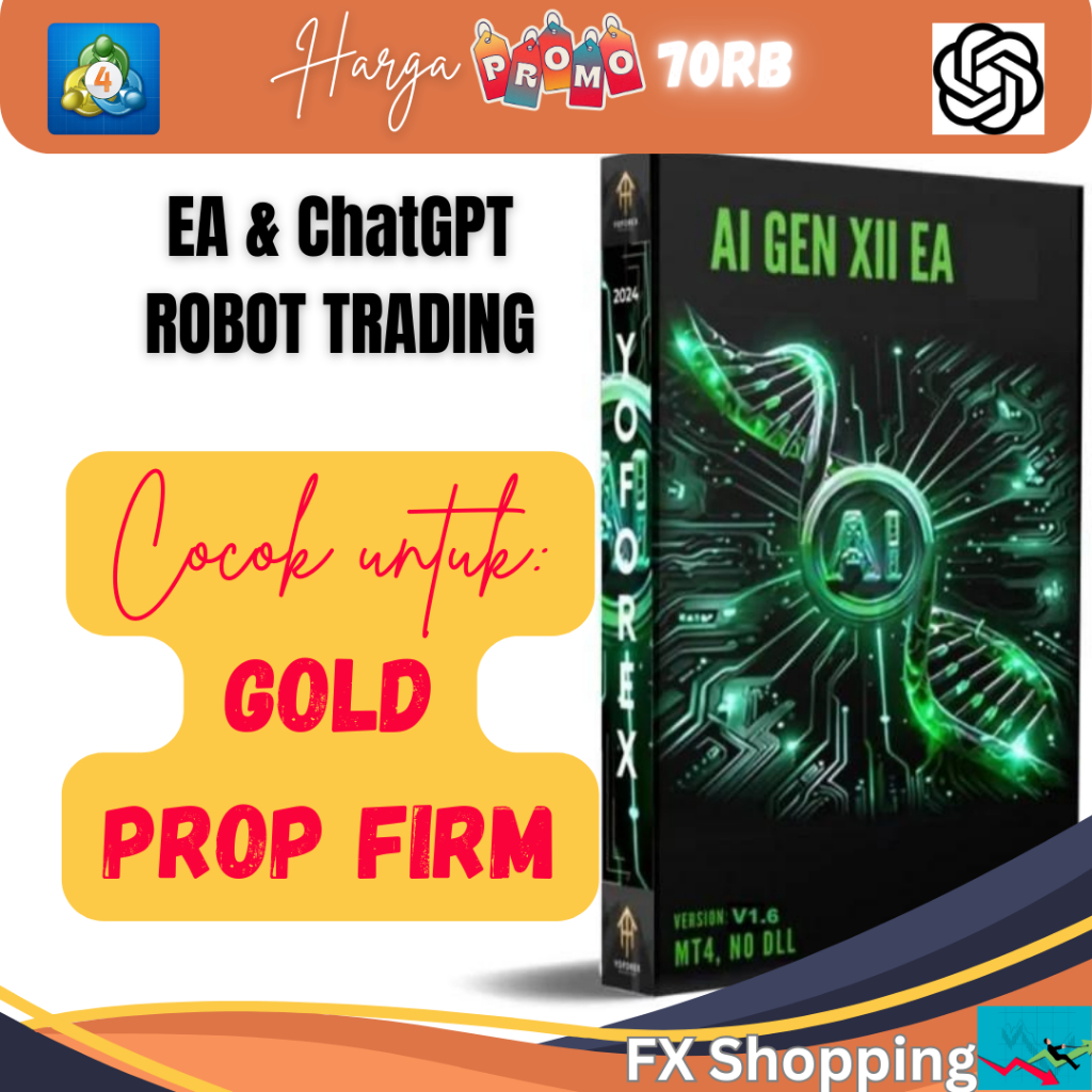 Jual AI Gen XII EA MT4 Robot Trading Gold Dengan AI dan ChatGPT ...