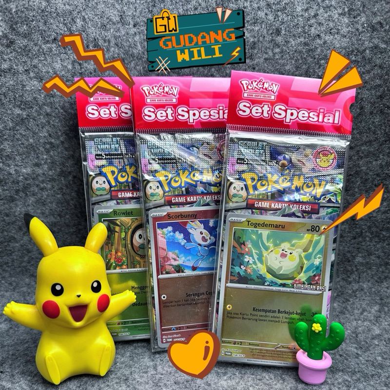 Jual Kartu Pokemon Bimbingan Rasi spesial Set Indomaret Murah | Shopee Indonesia