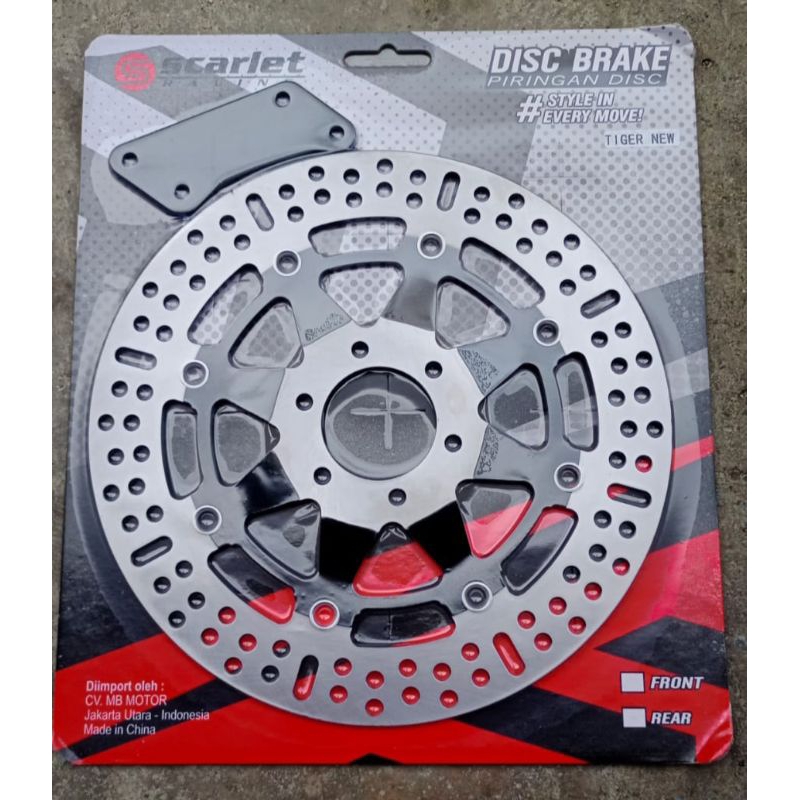 Jual piringan cakram 300mm Tiger new Tiger Revo scarlet pnp plus breket ...
