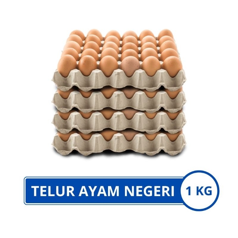 Jual Telur Ayam Negeri (Free Packing Tray) | Shopee Indonesia