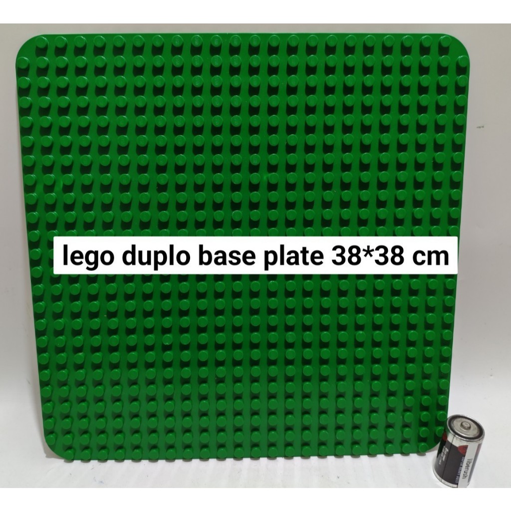 Jual Lego duplo base plate green for lego brick 38 cm x 38 cm | Shopee ...