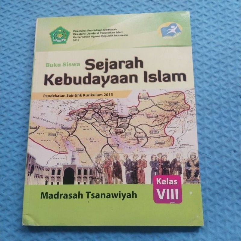Jual Buku Siswa Sejarah Kebudayaan Islam, Untuk Madrasah Tsanawiyah kelas V111 | Shopee Indonesia