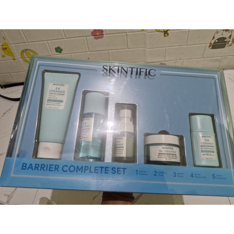 Jual skintific barrier complate set | Shopee Indonesia