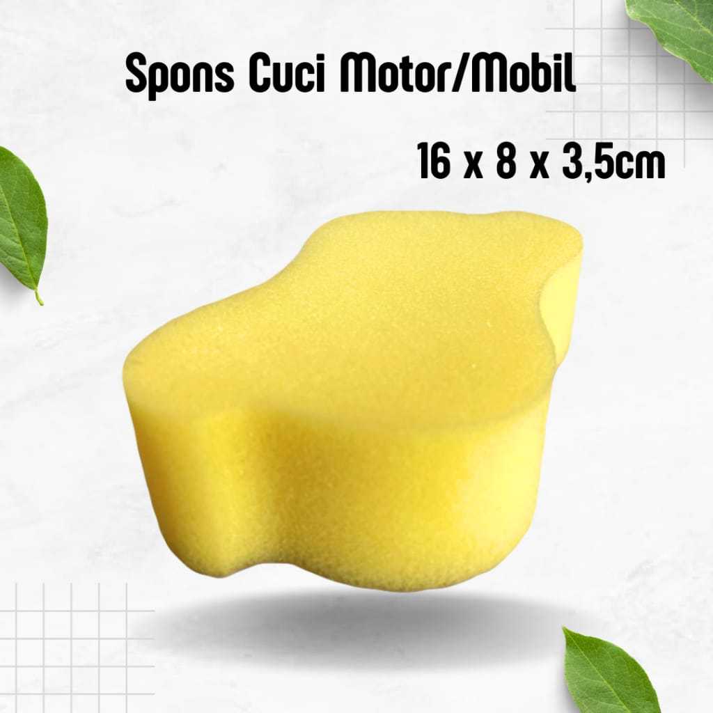 Jual Sponge Busa Cuci Mobil Motor Piring Busa Foam Wash Spon TEBAL ...