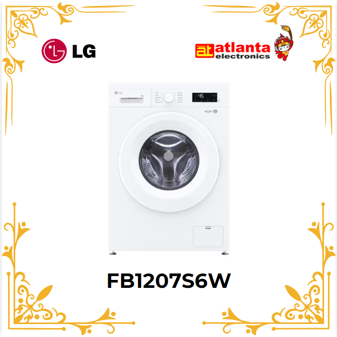 Jual MESIN CUCI LG FRONT LOADING 7KG FB1207S6W | Shopee Indonesia