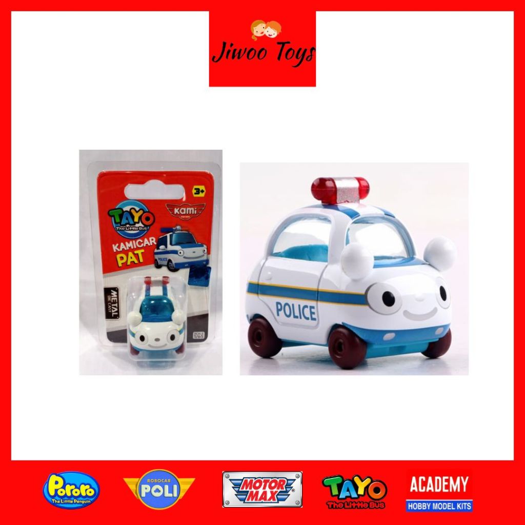 Jual Iconix Tayo The Little Bus Mainan Kamica Pat Diecast Metal ...