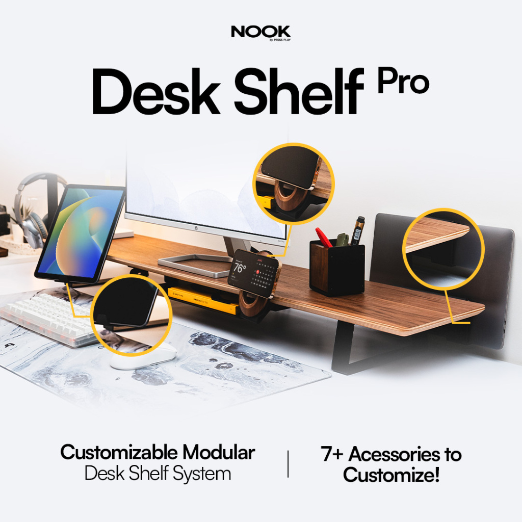 Jual Nook Desk Shelf Pro by Press Play | Shopee Indonesia