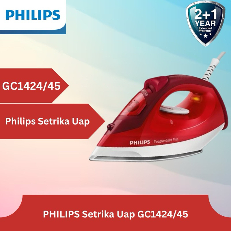 Jual PHILIPS GC1424/45 Setrika uap / Steam iron | Shopee Indonesia